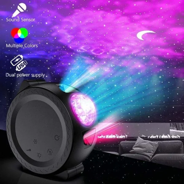 Sky Lite LED Projector – Relaxing Nebula Light Show