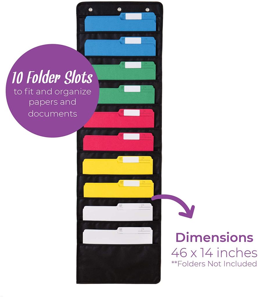 File Organizer With 10 Pockets - The CEO Creative