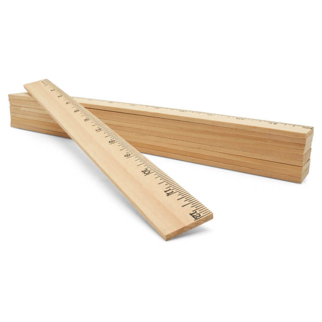 THE CEO 12" (30cm) Wooden Ruler - The CEO Creative