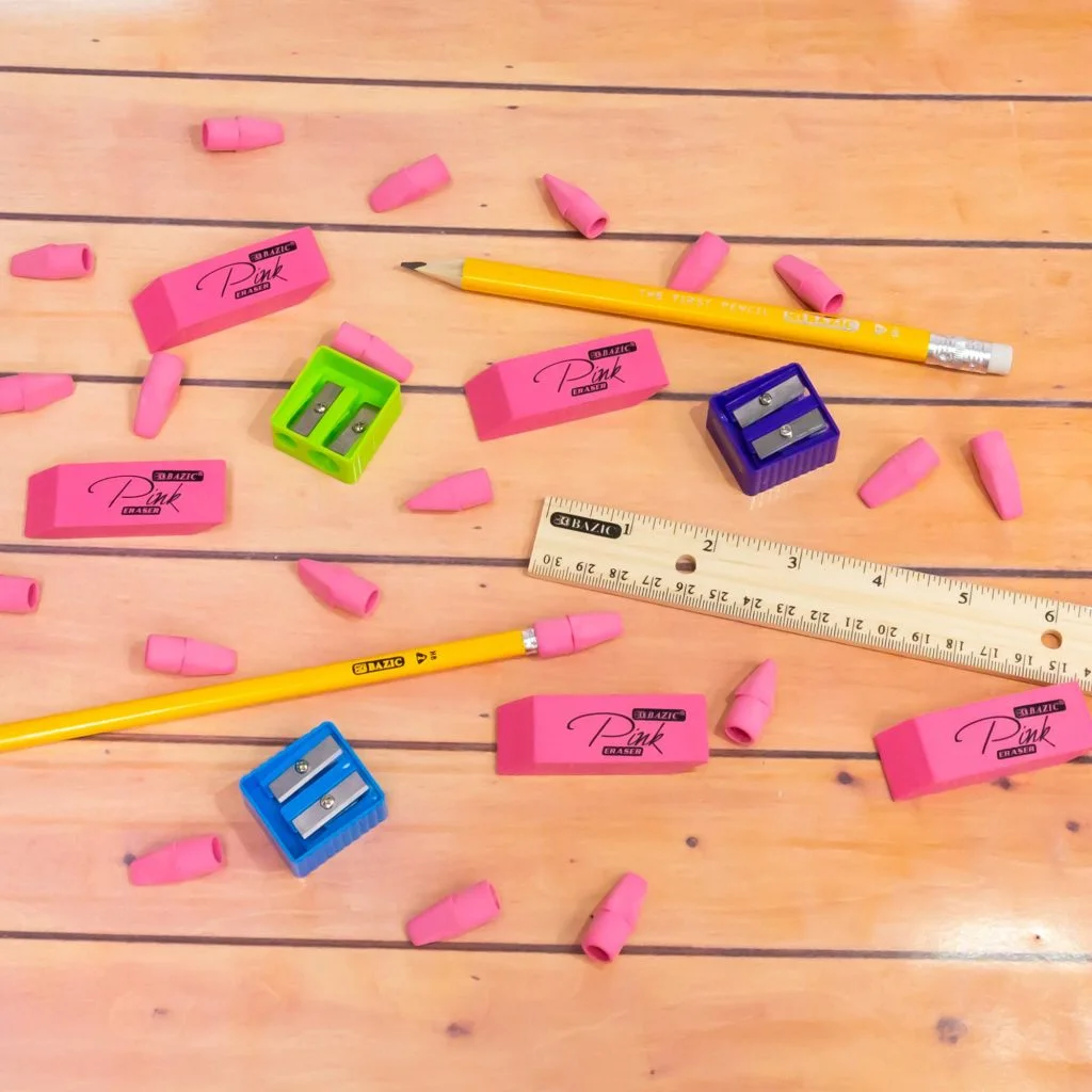 Pink Eraser Sets ( 15/Pack) | The CEO Creative