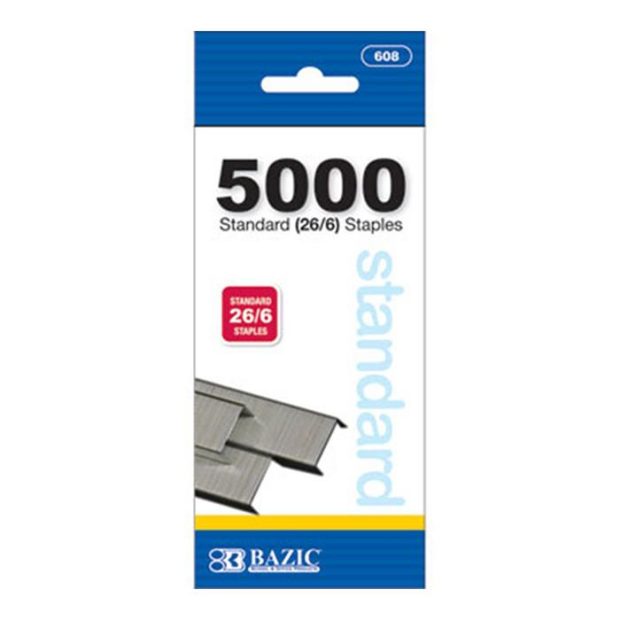 5000 Ct. Standard (26/6) Staples | The CEO Creative