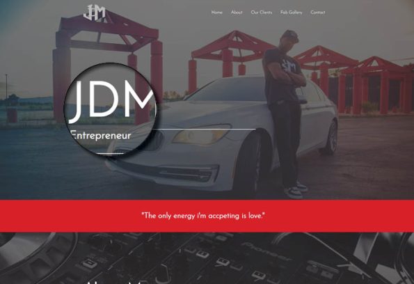 JDM 4EVER Website Design | Design by The CEO Creative