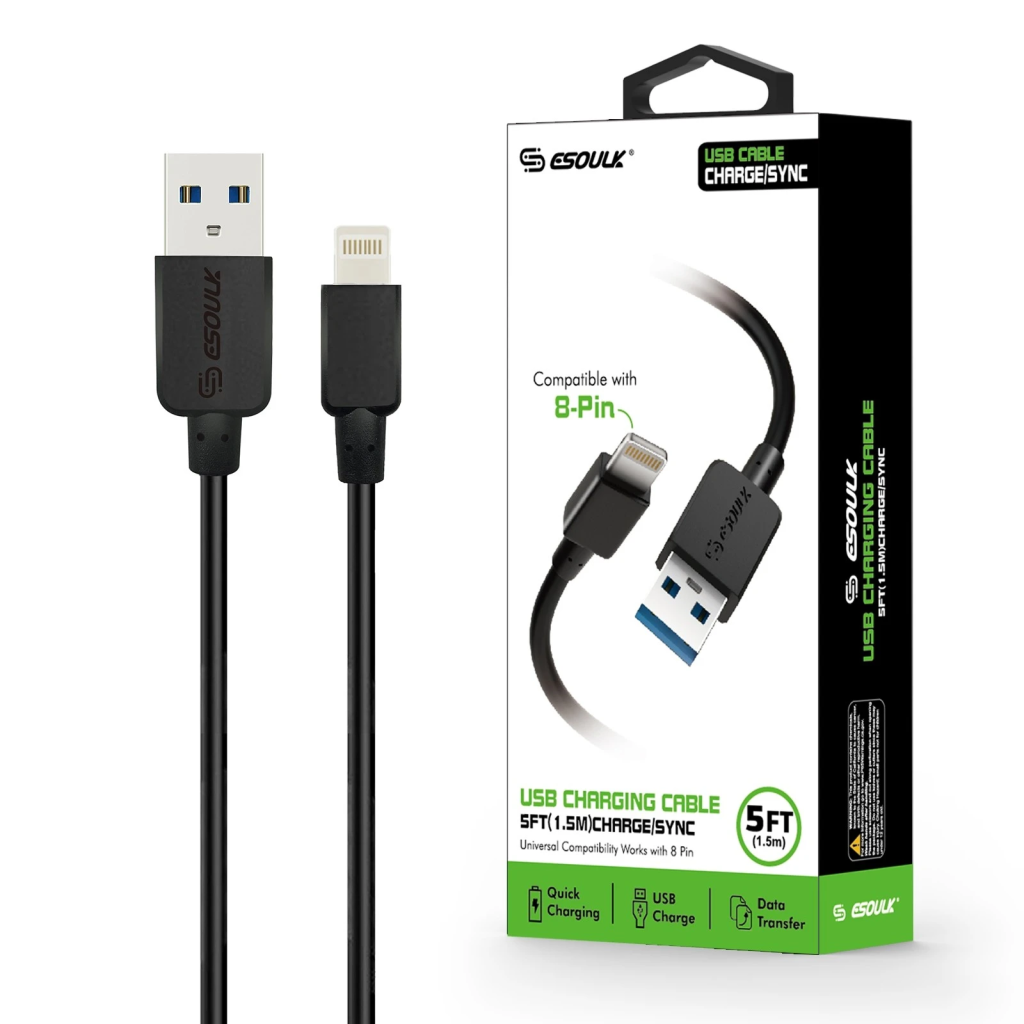 Esoulk 5ft Faster Speed Charging Cable For IOS - The CEO Creative