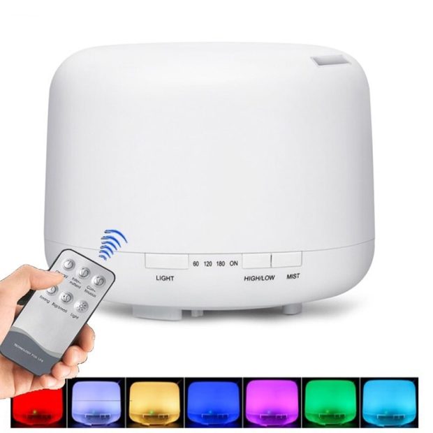 Color Changing Essential Oil Aromatherapy Diffuser With Remote - The ...