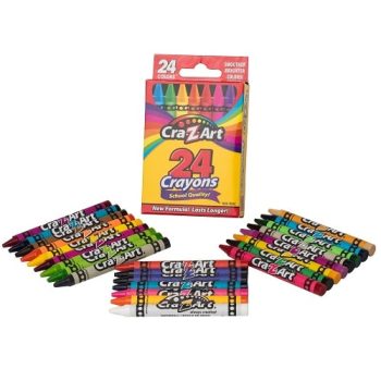 Cra-Z-Art School Quality Crayons, 24 Count | The CEO Creative