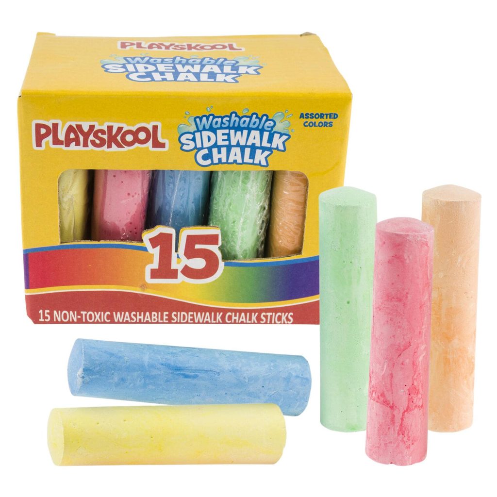 15ct Playskool Chalk- Assorted Colors - The CEO Creative