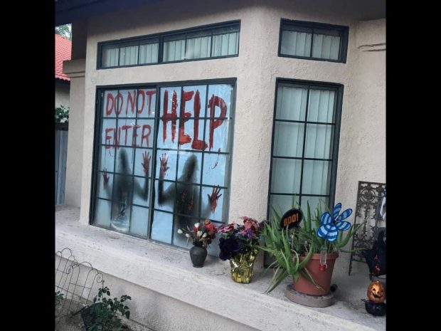 2PCS Halloween Giant Bloody Window Posters | The CEO Creative