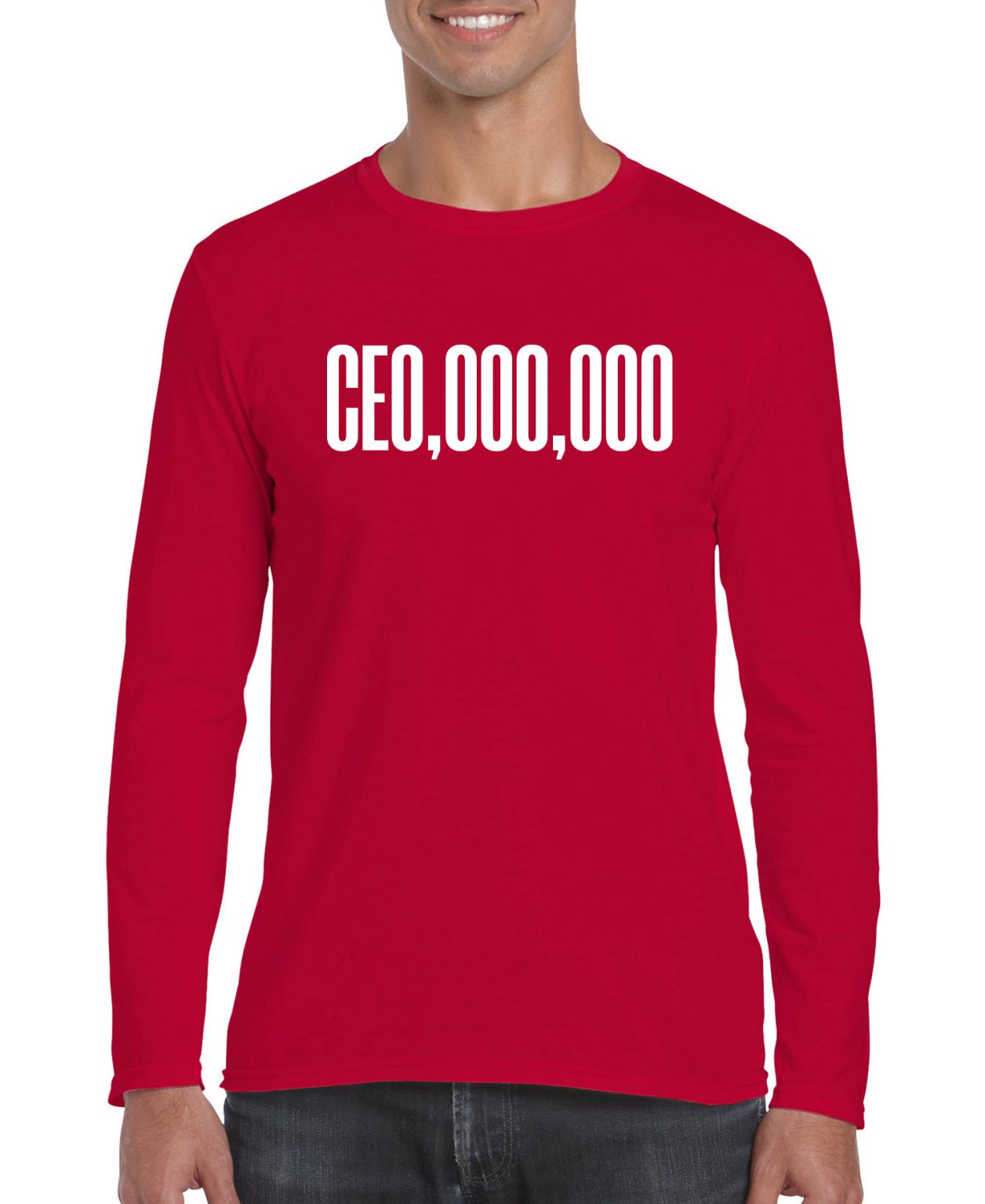 CEO,OOO,OOO Men's Long Sleeve Shirt - The CEO Creative