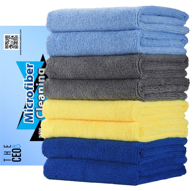 Buy Multipurpose Microfiber Cleaning Cloth Online - 8 pcs