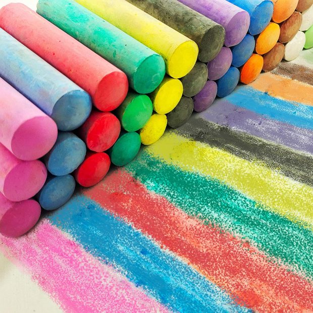 Sesame Street Chalk- Assorted Colors 15ct | The CEO Creative