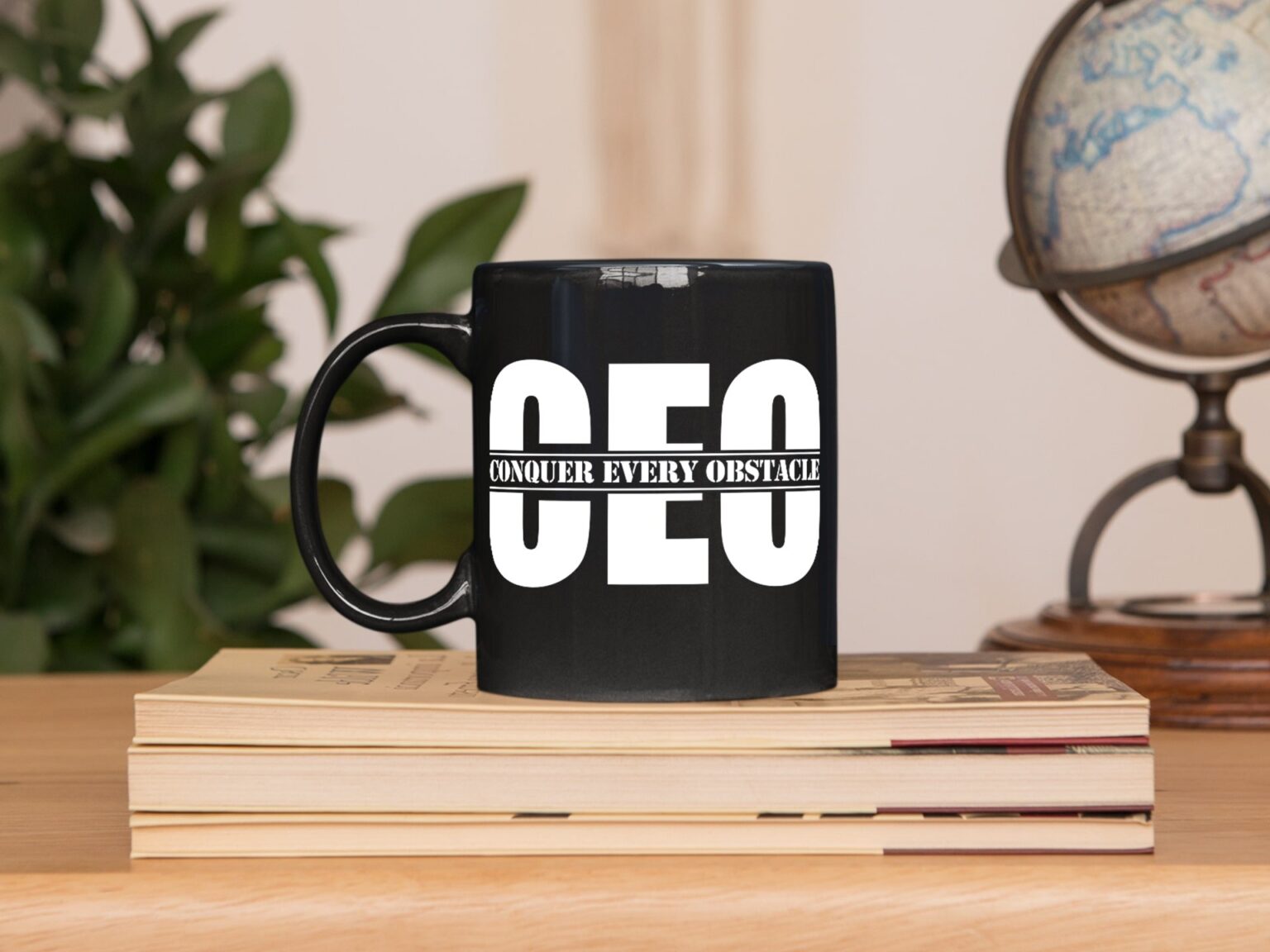 Conquer Every Obstacle 11oz Coffee Mug | The CEO Creative