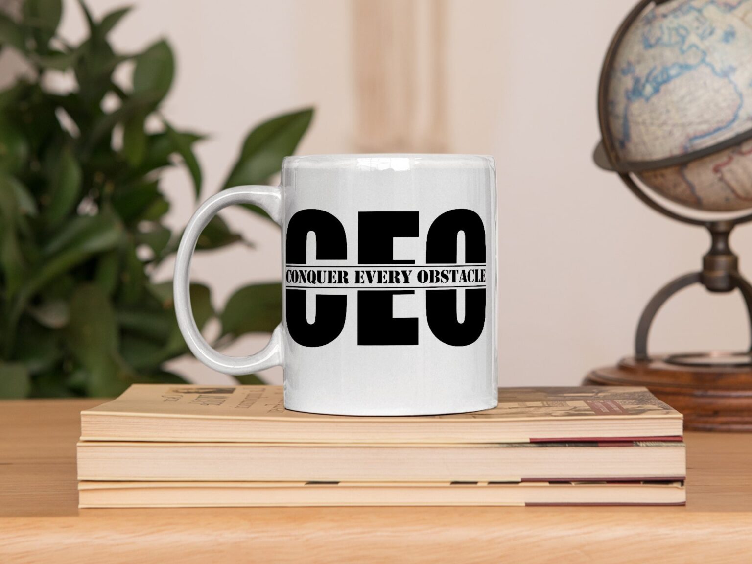 Conquer Every Obstacle 11oz Coffee Mug | The CEO Creative