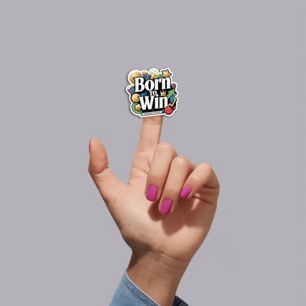 Born To Win Sticker | The CEO Creative