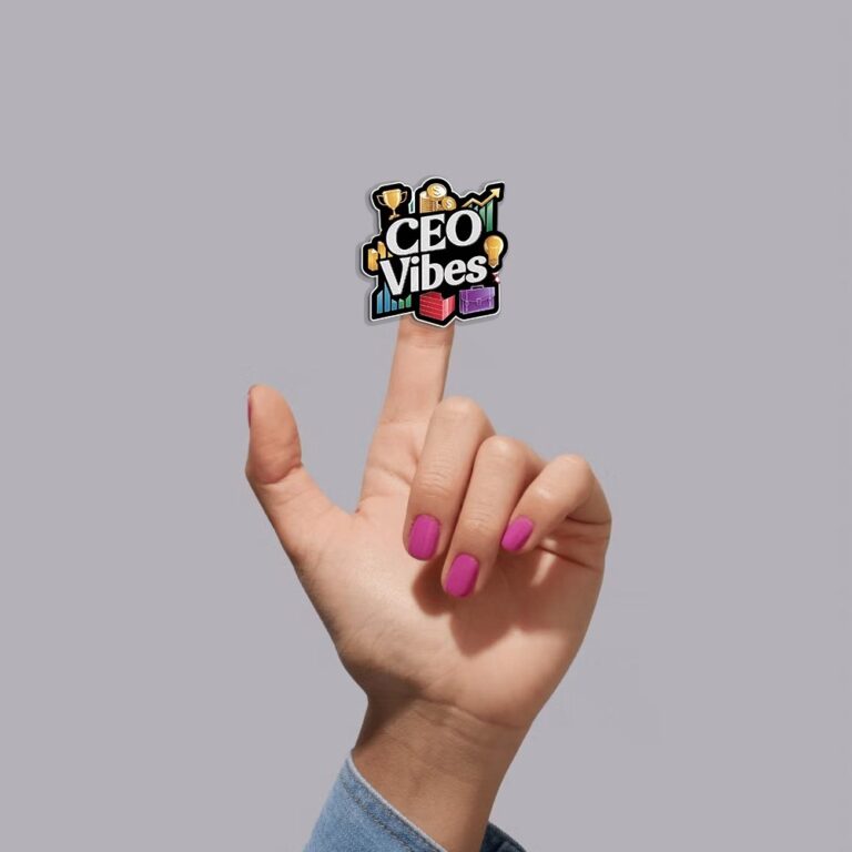 CEO Vibes Sticker | The CEO Creative