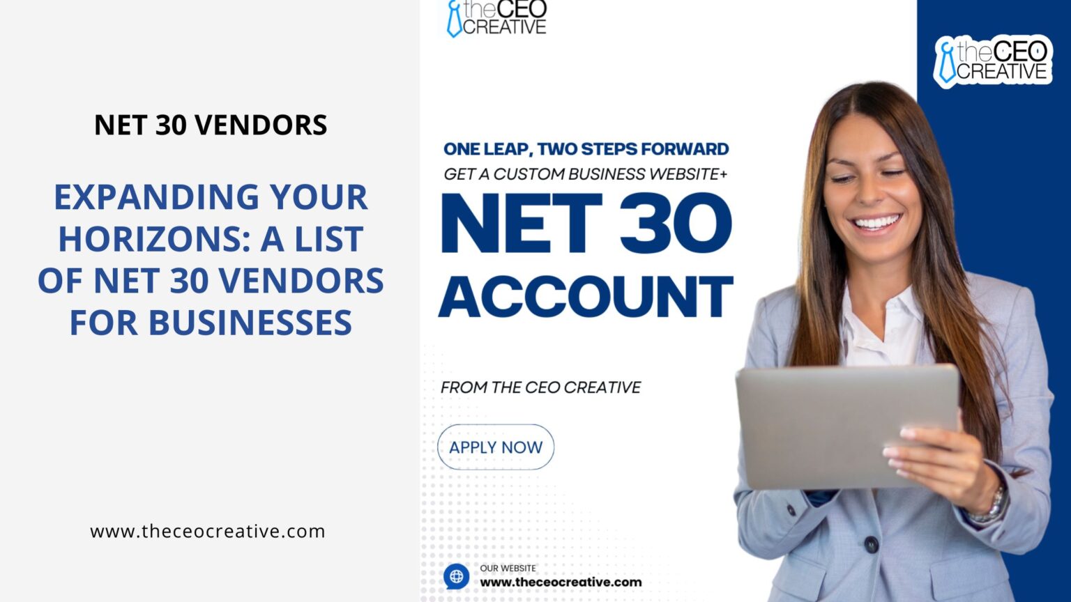 Complete Net 30 Vendors List & Top Net 30 Companies for Business