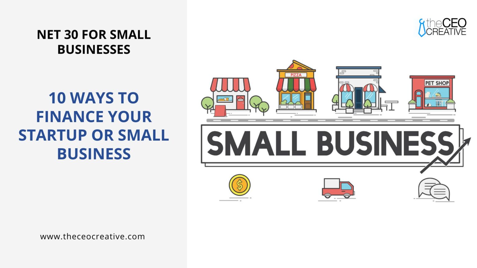 10 Ways to Finance Your Startup or Small Business
