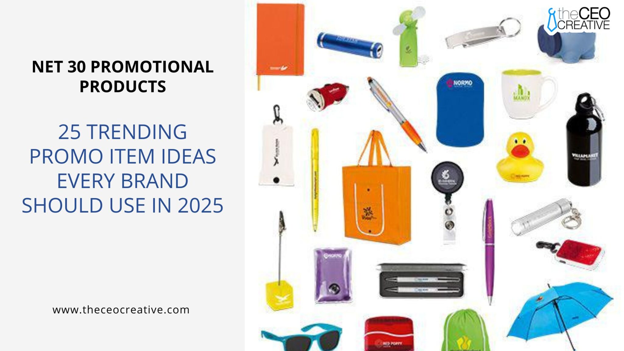 25 Trending Promo Item Ideas Every Brand Should Use in 2025