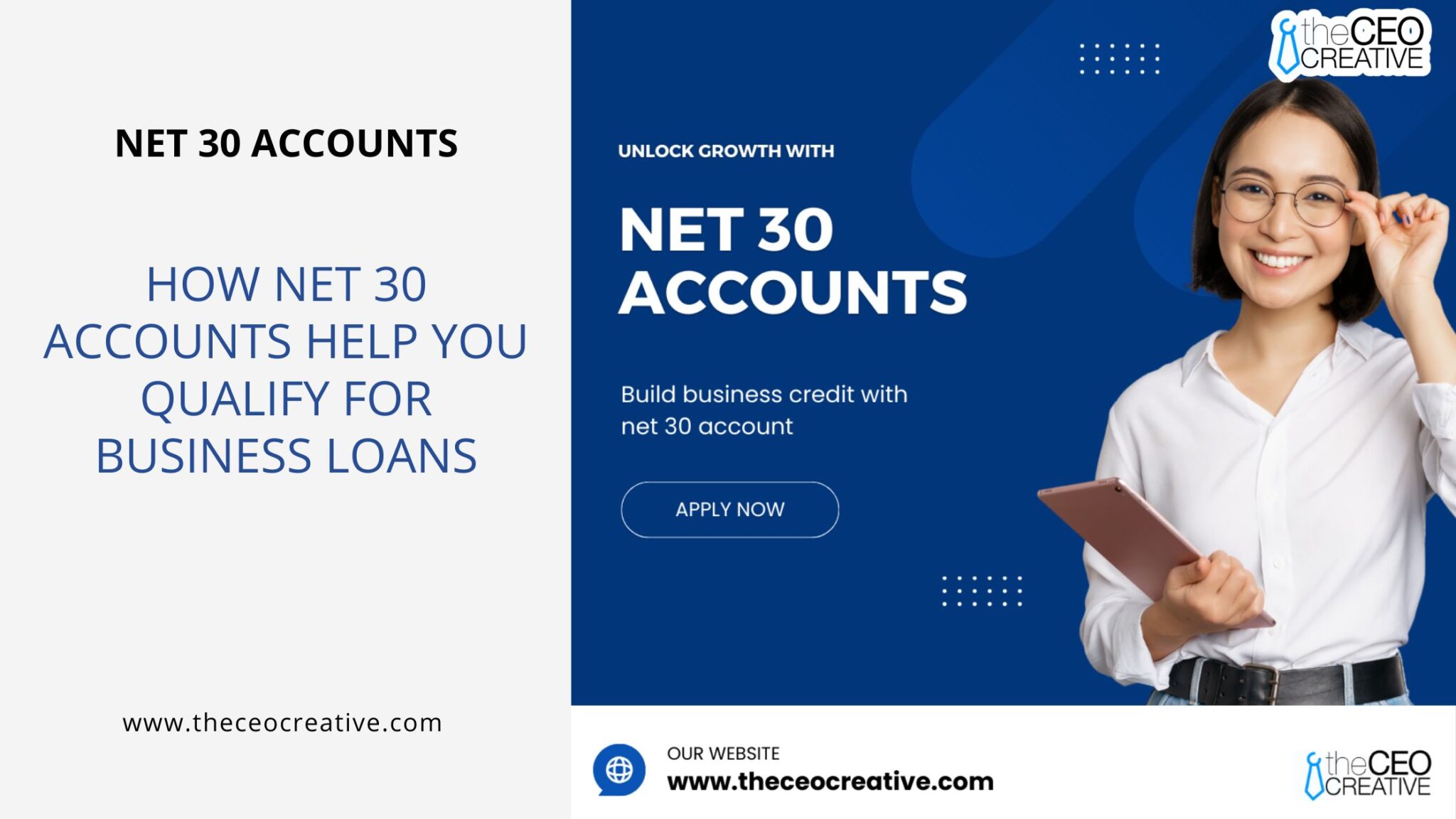 How Net 30 Accounts Help You Qualify for Business Loans